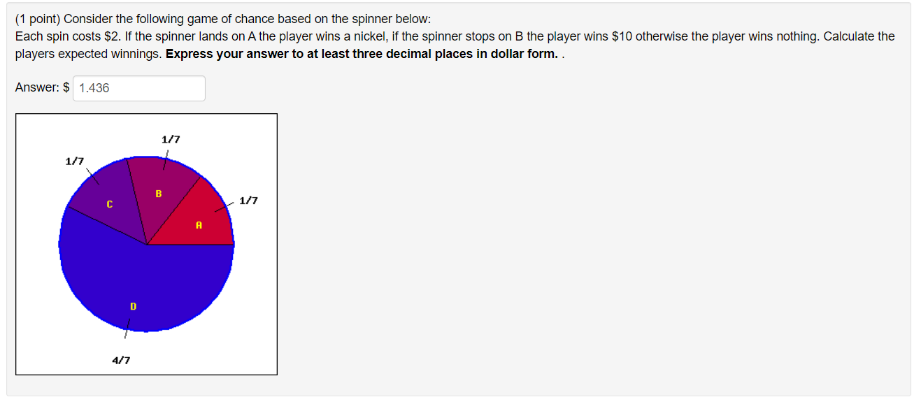 Solved my answer is wrong can you help me?(1 ﻿point) | Chegg.com