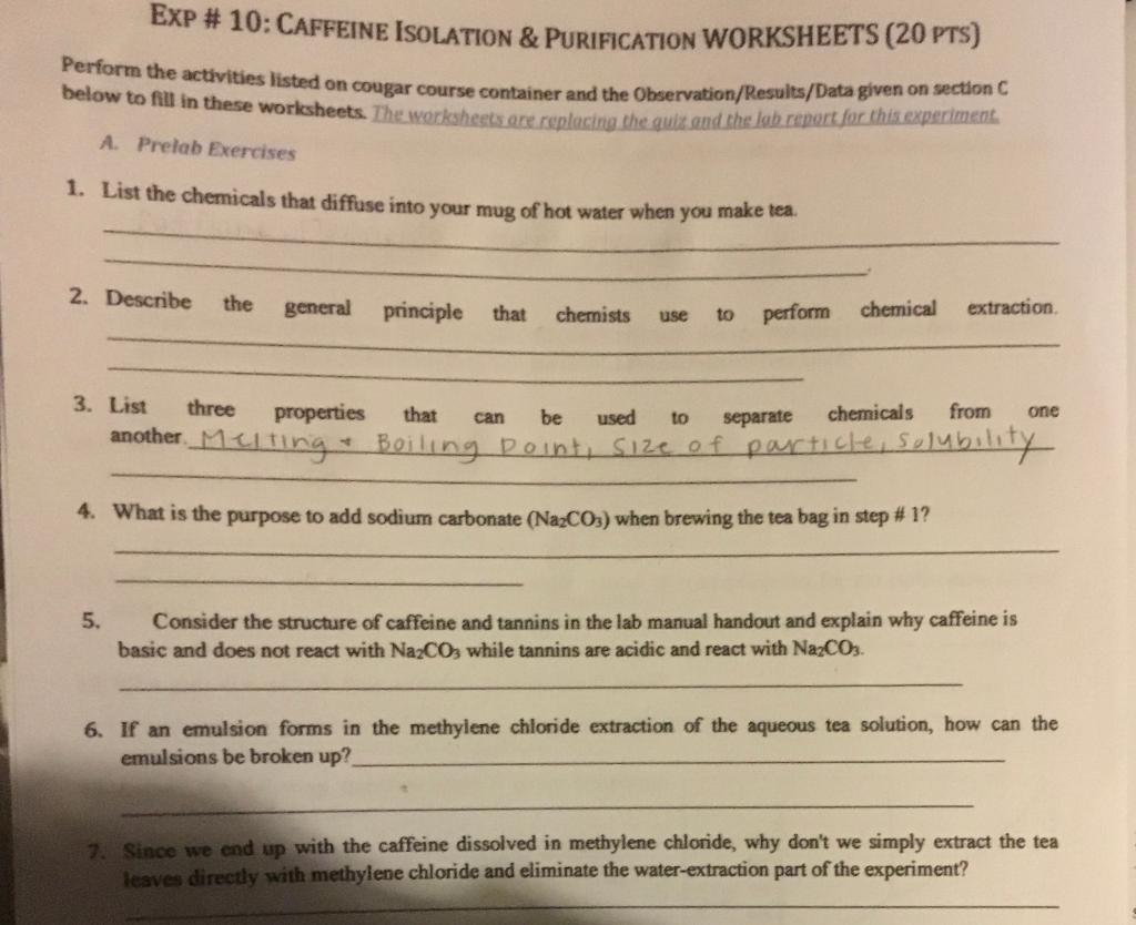 Solved nn. Calcu QUESTIONS Section mo HE 9 10. ISOLATION OF | Chegg.com