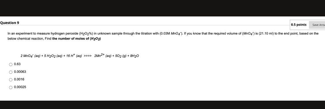 Solved below chemical reaction, Find the number of moles of | Chegg.com