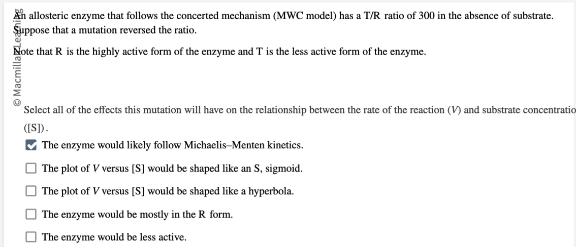 An Allosteric Enzyme That Follows The Concerted