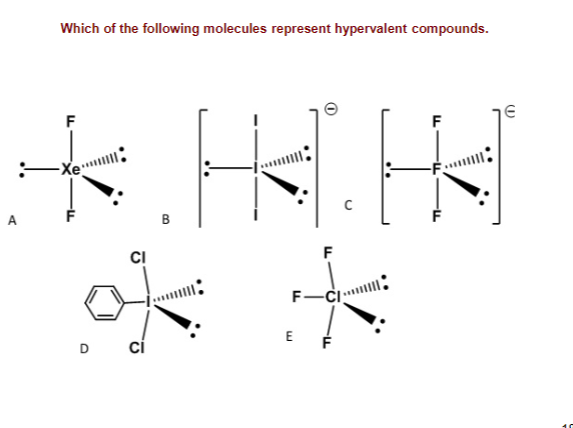 Solved Which of the following molecules represent | Chegg.com