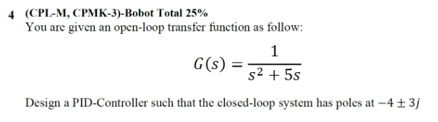 Solved 4 (CPL-M, CPMK-3)-Bobot Total 25% You are given an | Chegg.com