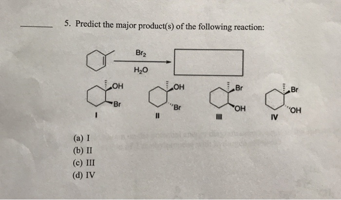 Solved Predict the major product(s) of the following | Chegg.com Solved Predict the major product(s) of the following | Chegg.com