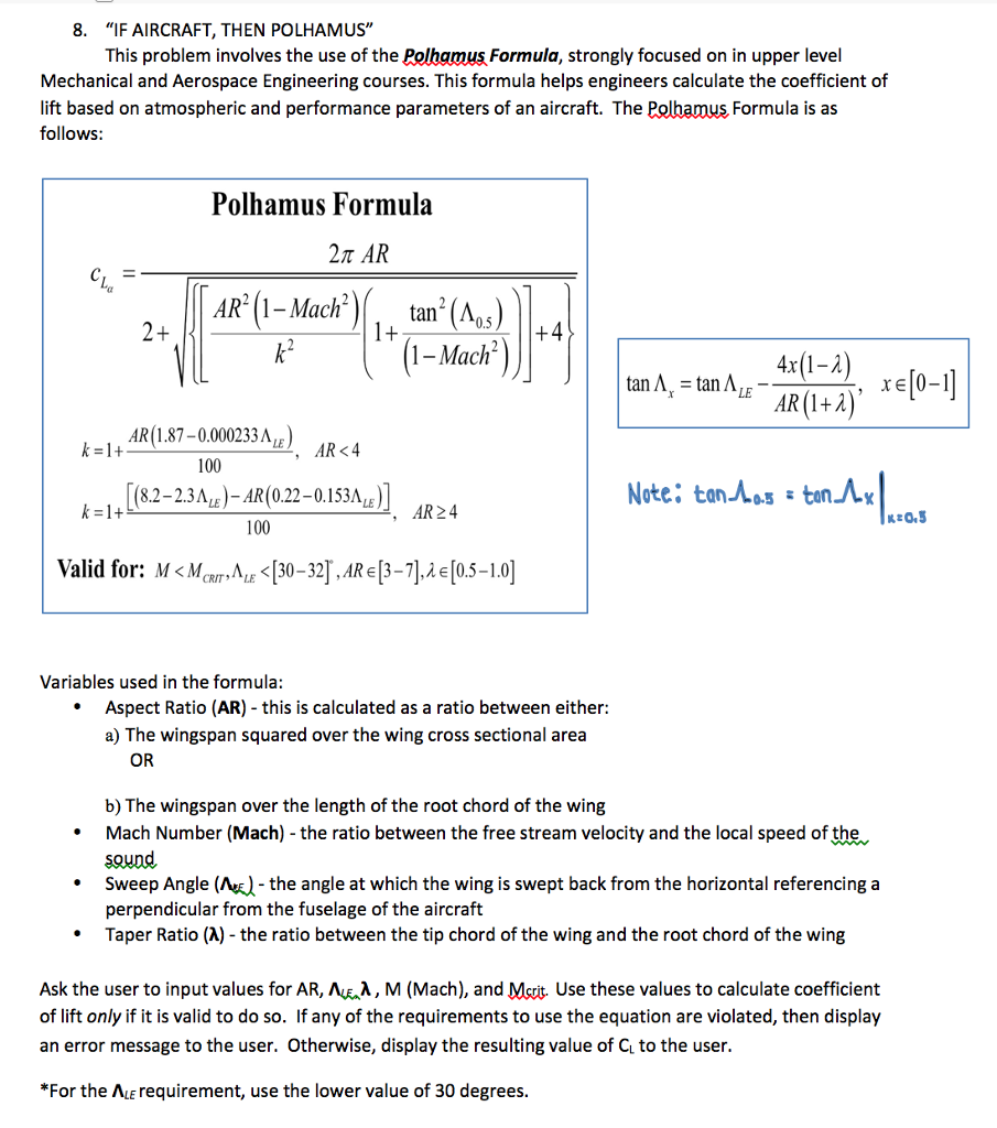 Solved 8. “IF AIRCRAFT, THEN POLHAM US" This problem | Chegg.com