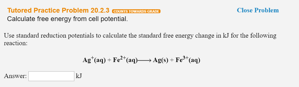 Solved Close Problem Tutored Practice Problem 20.2.3 COUNTS | Chegg.com
