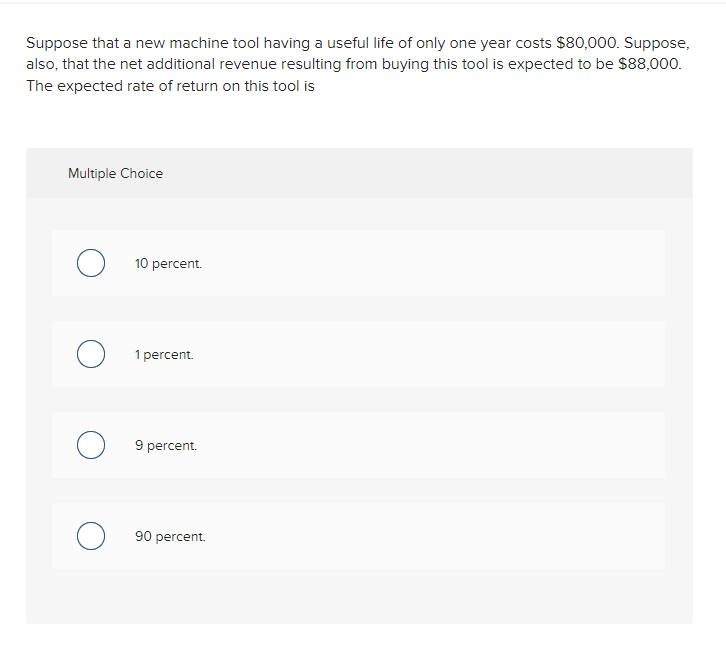 Solved Suppose that a new machine tool having a useful life | Chegg.com
