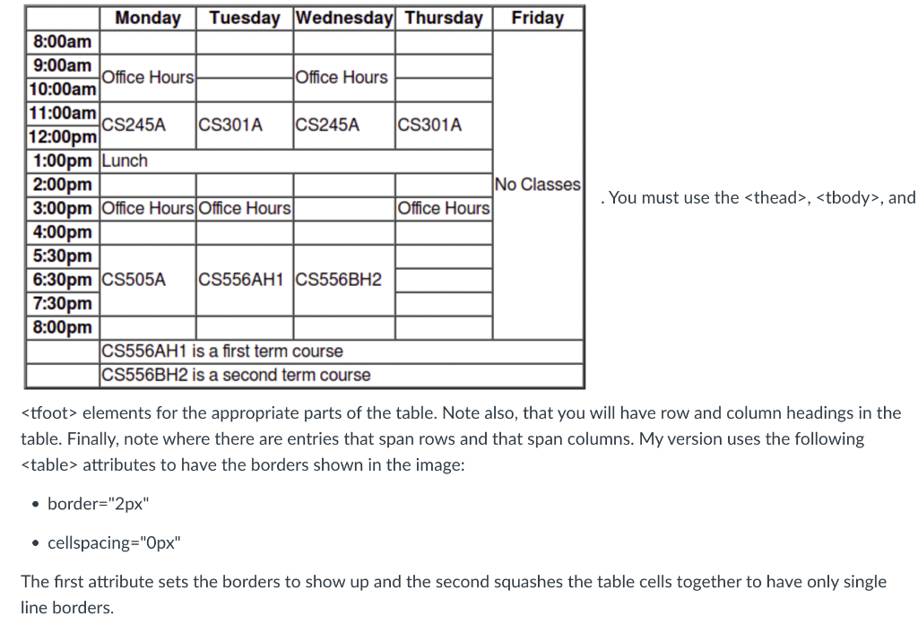 Solved E31: CS597 Exercise 3 - Tables and Forms Building | Chegg.com