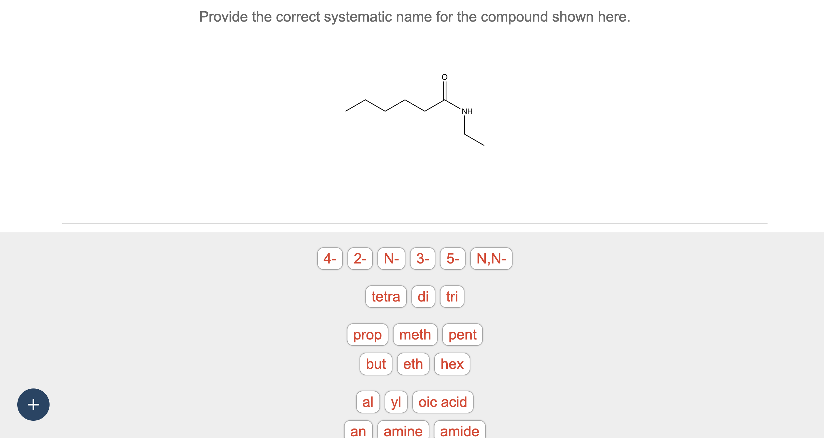 Solved Provide the correct systematic name for the compound | Chegg.com