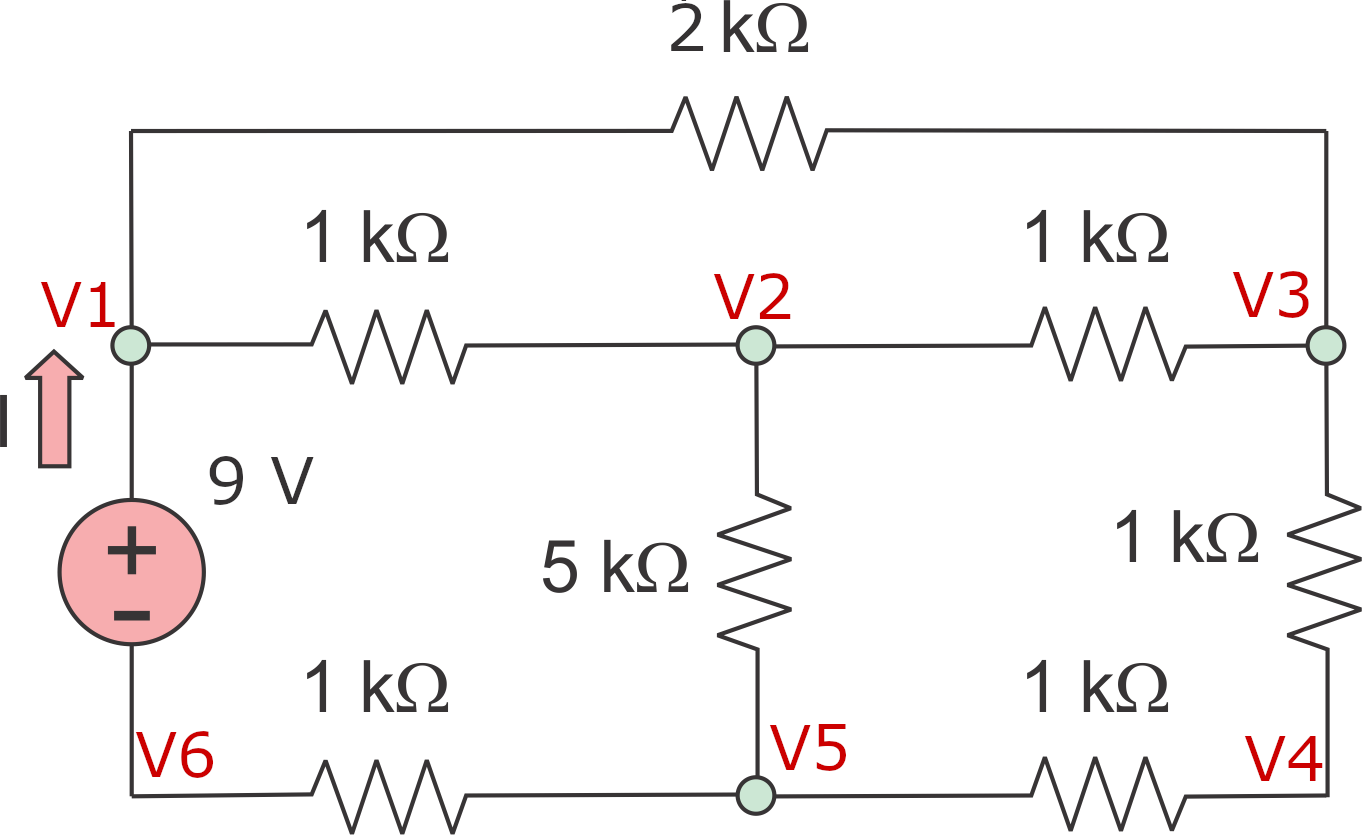 Solved 1. write the Nodal equation 2. solve for the node | Chegg.com