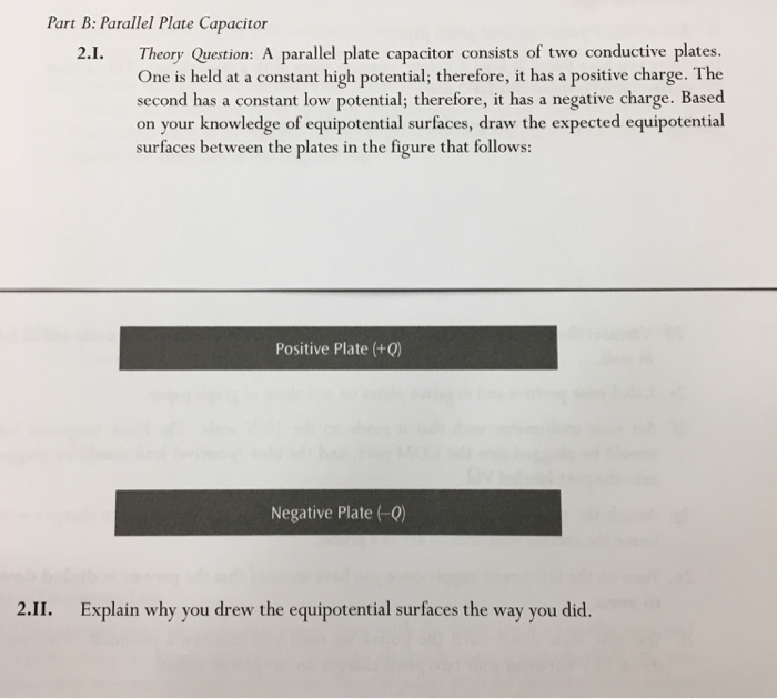 Solved Part B: Parallel Plate Capacitor Theory Question: A | Chegg.com