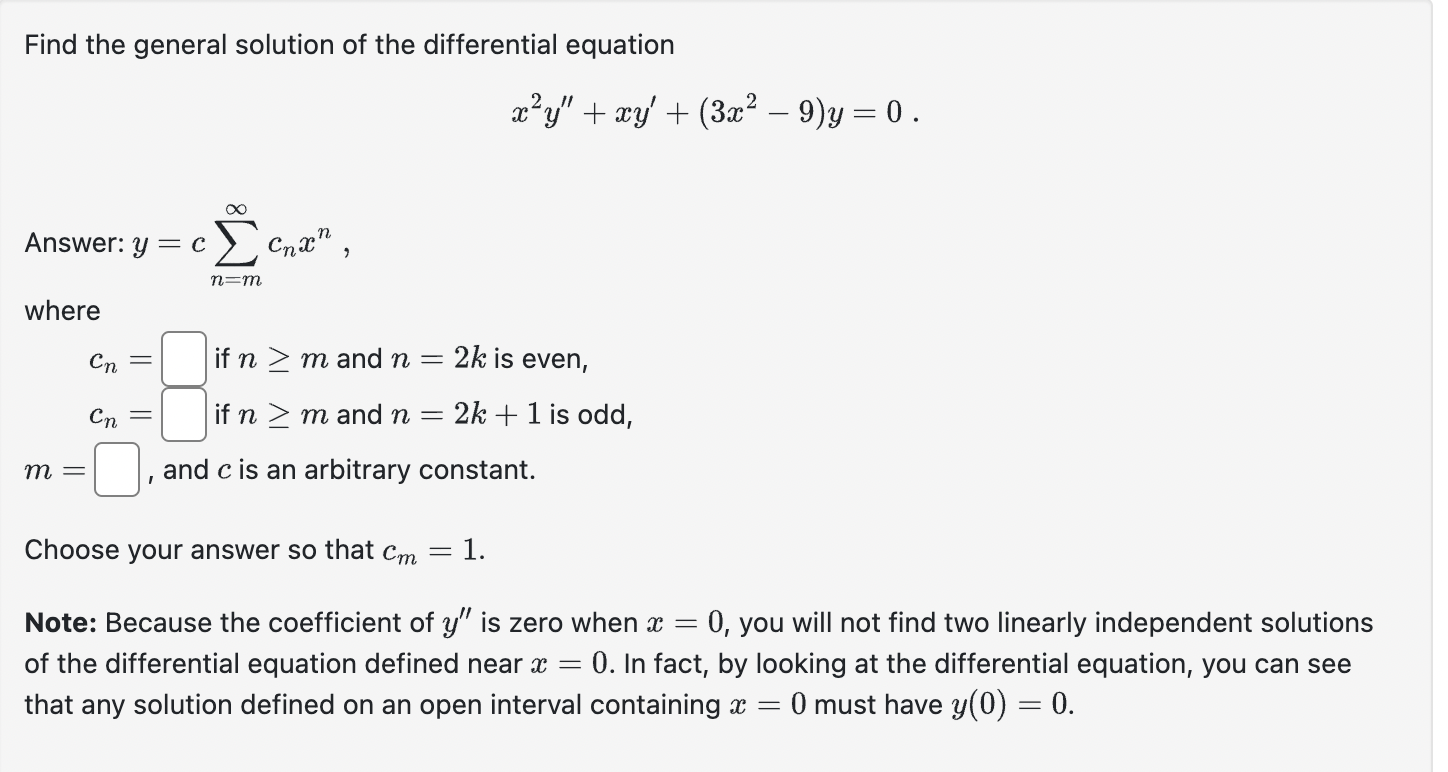 Solved Find the general solution of the differential | Chegg.com