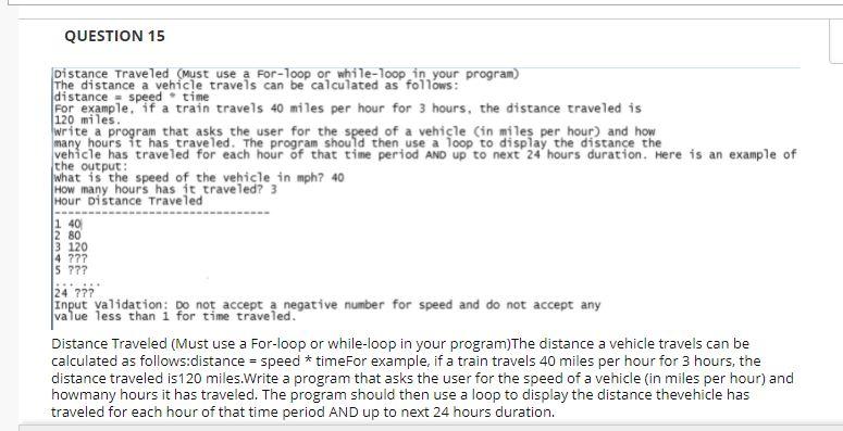 Solved QUESTION 5 How many times will the following loop | Chegg.com
