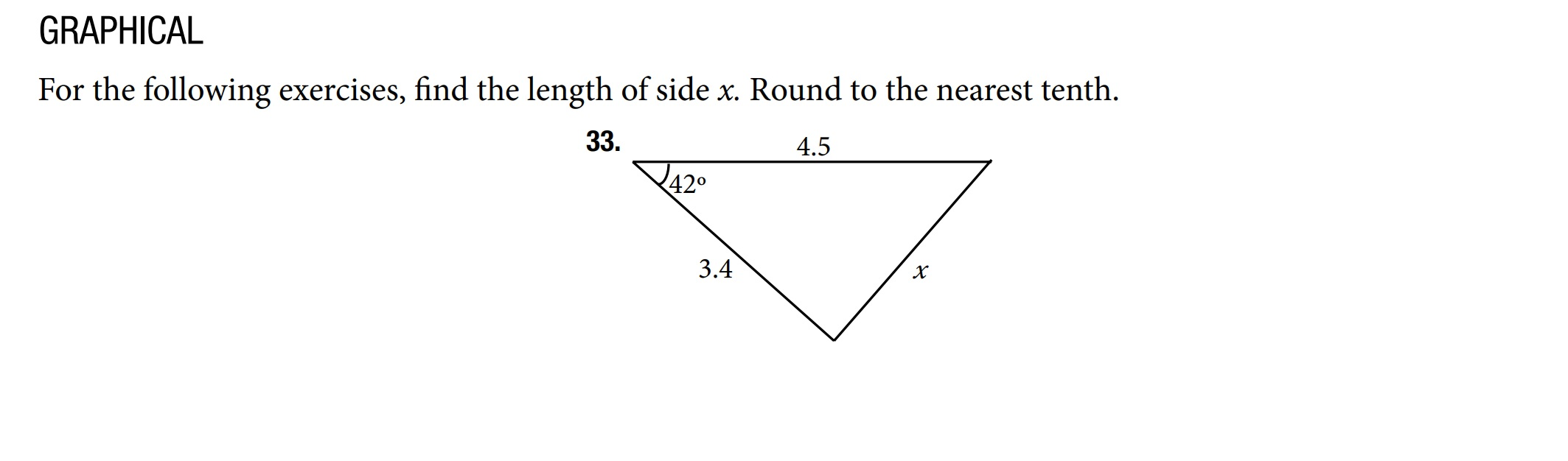 Solved GRAPHICAL For the following exercises, find the | Chegg.com