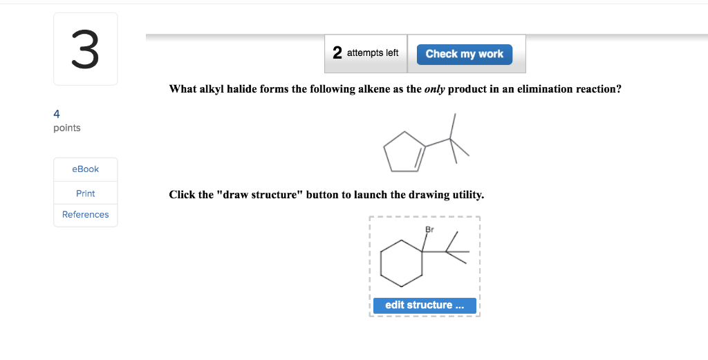 Solved 1 Check my work 2 attempts left Click the "draw | Chegg.com