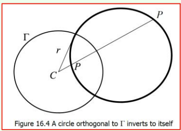 Solved Show that an inversion takes each circle orthogonal | Chegg.com