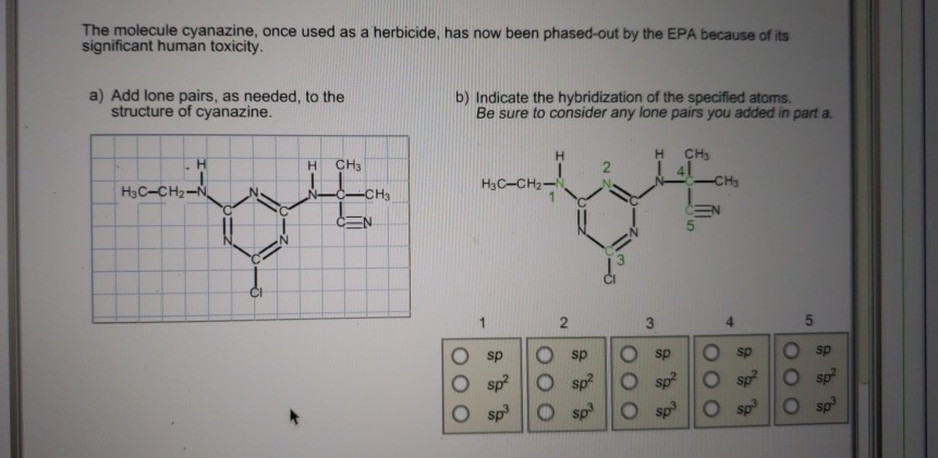 Cyanazine Lewis Structure