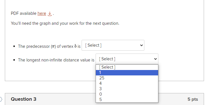 Perform a breadth first search on the following graph | Chegg.com
