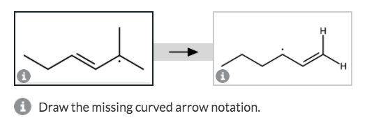 Solved H i Draw the missing curved arrow notation. | Chegg.com