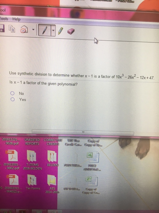 Solved Use synthetic division to determine whether x - 1 is | Chegg.com