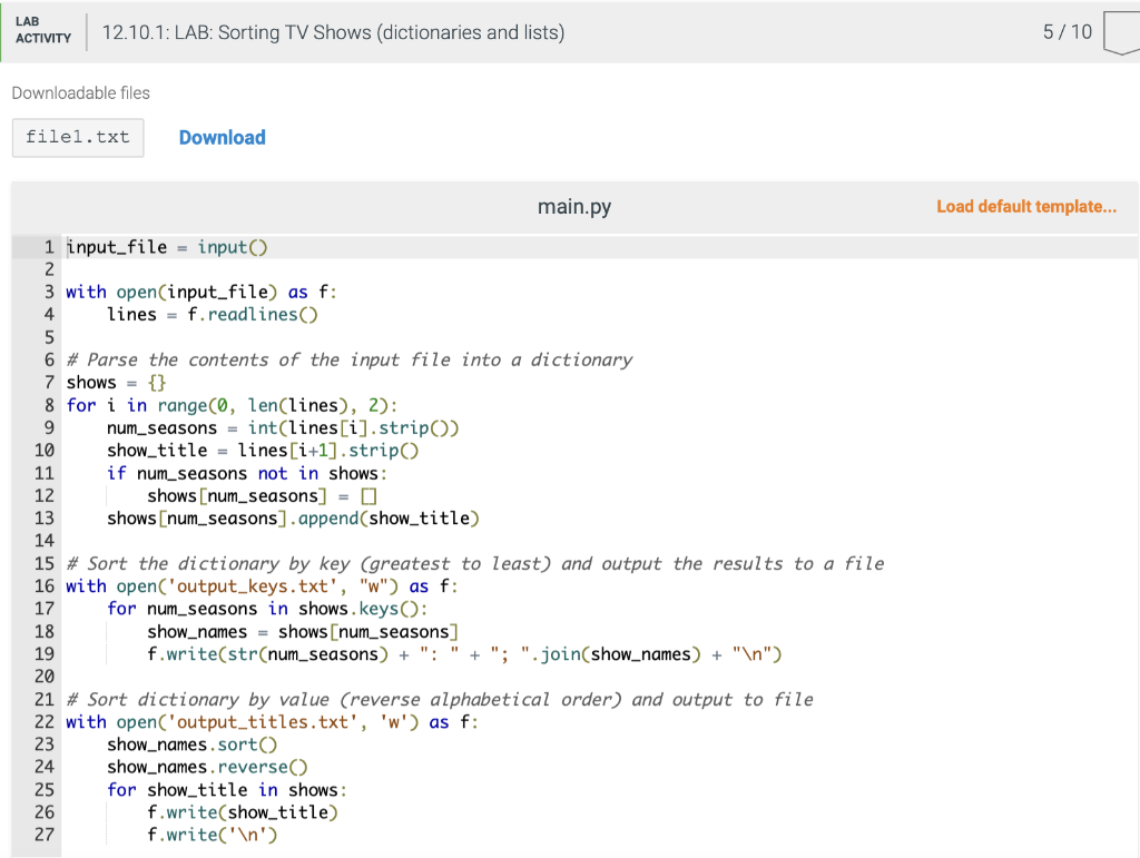 Solved ***Please Help*** Write a program that first reads | Chegg.com