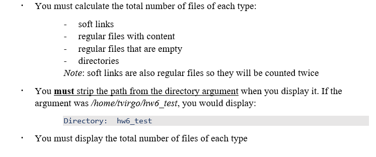 Solved - You must calculate the total number of files of | Chegg.com