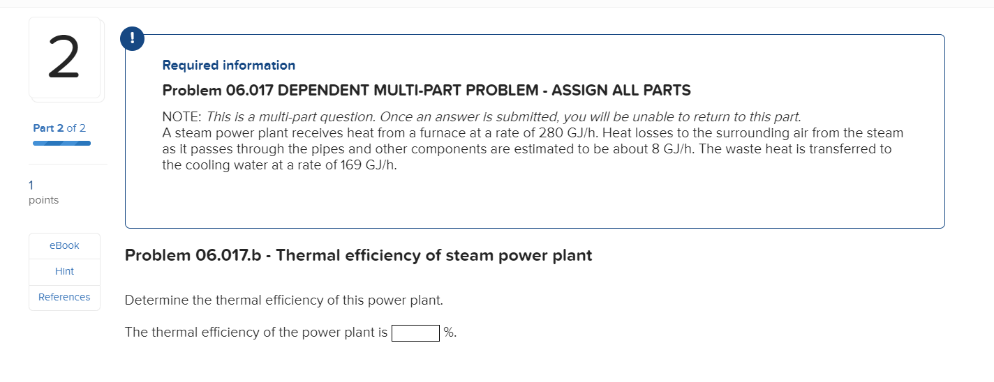 Solved Required information Problem 06.017 DEPENDENT | Chegg.com
