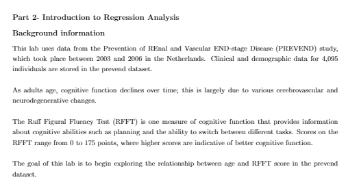 Part 2- Introduction to Regression Analysis | Chegg.com