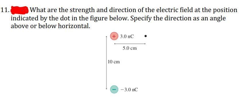 Solved 11. What are the strength and direction of the | Chegg.com