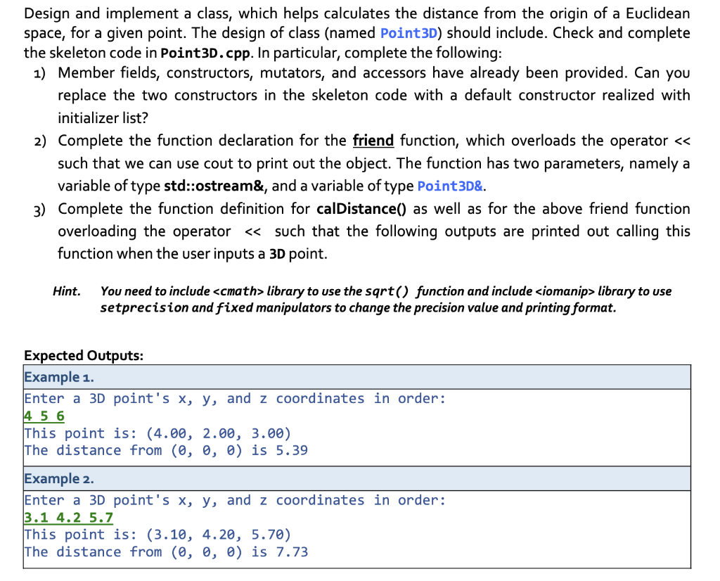 Solved #include // add preprocessor here to make the | Chegg.com