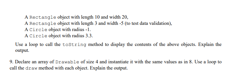 Solved Tasks In This Lab We Will Use The Rectangle Class