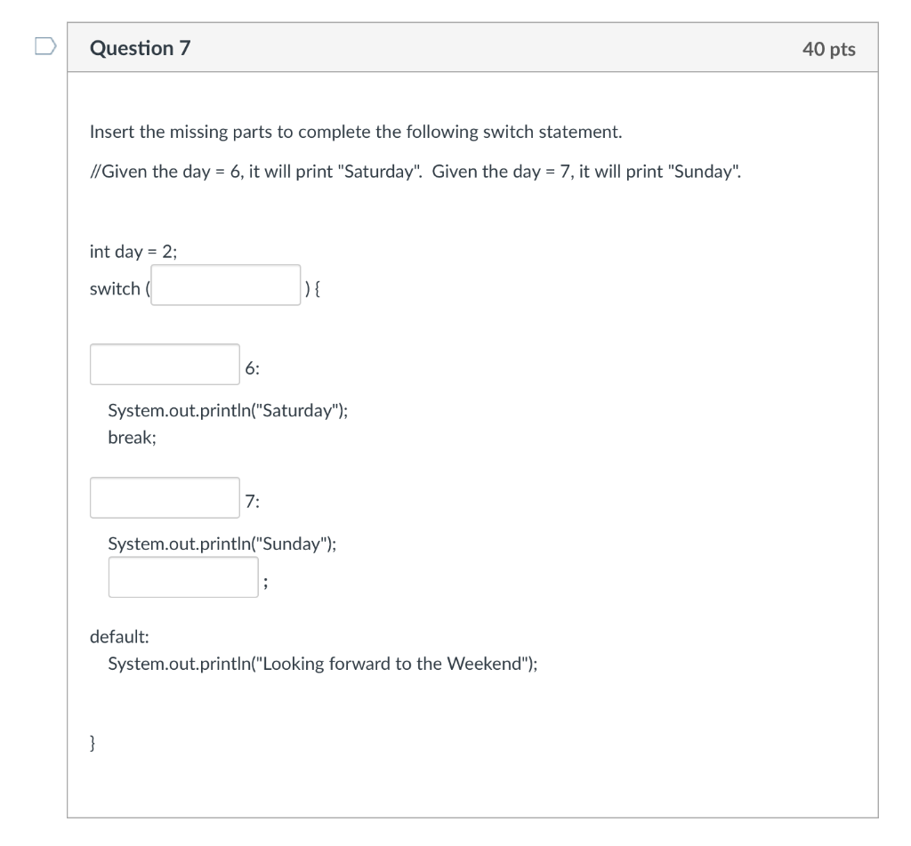 Solved The Java New Keyword Is Used To Create An Instance Of