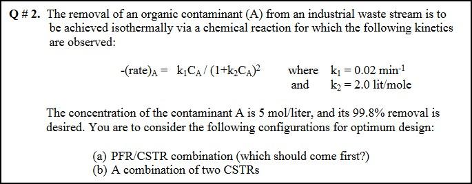 Solved We are using Elements of Chemical Reaction | Chegg.com