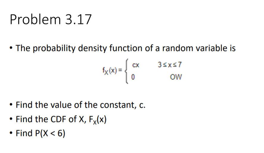 Solved Problem 3.16 • The probability mass function of a | Chegg.com
