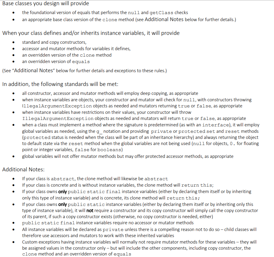 Solved A class ClassB is both abstract and a child of | Chegg.com