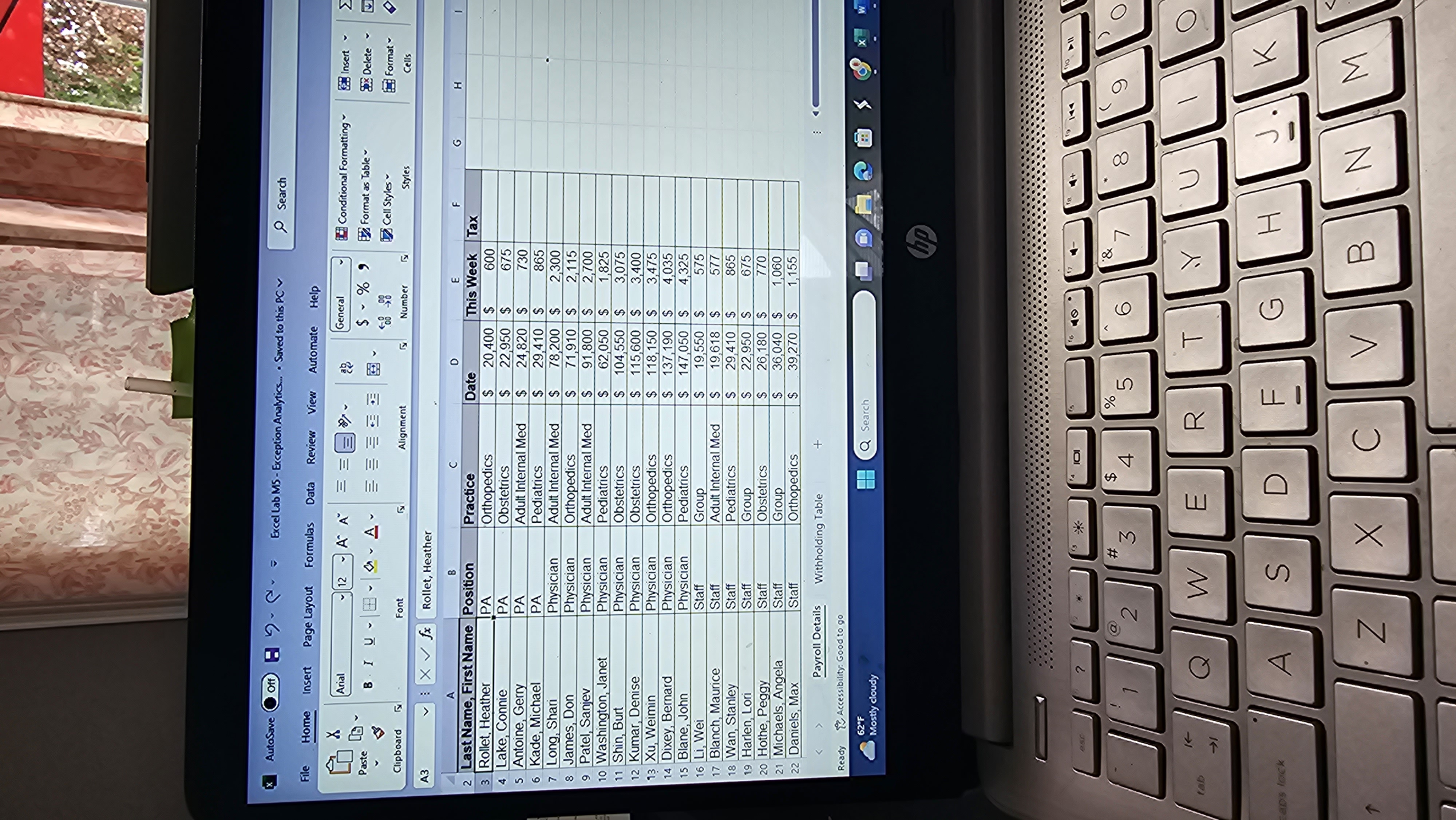 Solved Exception Analytics DirectionsThe purpose of this | Chegg.com
