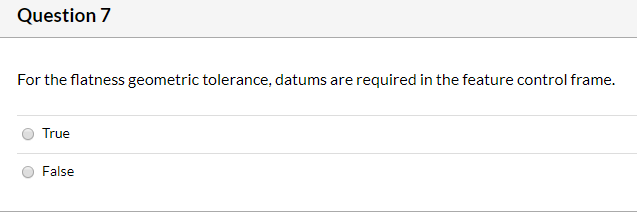 Solved A flatness tolerance is comprised of two parallel | Chegg.com