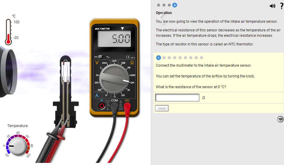 Solved °C 100 ? Operation You are now going to view the | Chegg.com