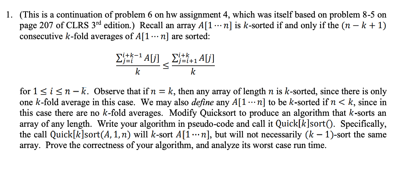 Solved 1. (This is a continuation of problem 6 on hw | Chegg.com