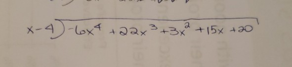 Solved Use synthetic division to find the quotient and the | Chegg.com