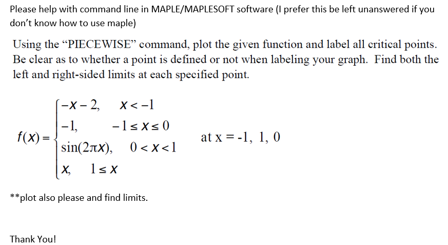 Solved Please Help With Command Line In Maplemaplesoft 5884