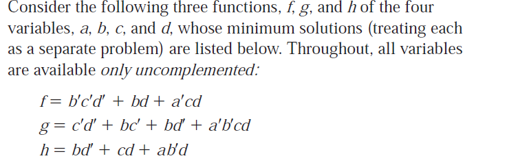 Solved 1. Implement them using only decoders of the type | Chegg.com