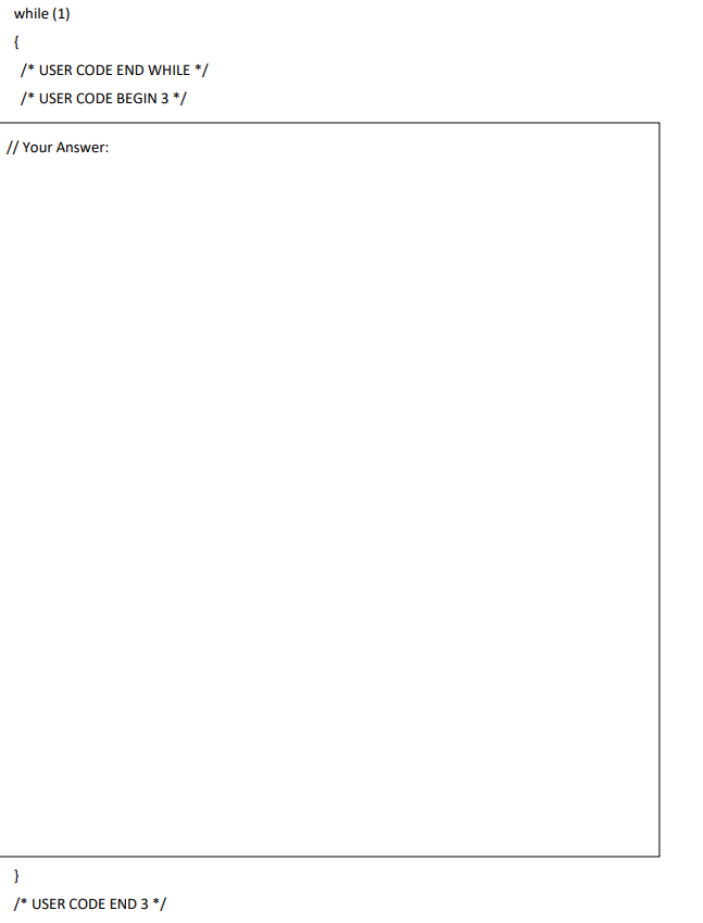 Solved 2. STM32F410 Microcontroller has been configured as | Chegg.com