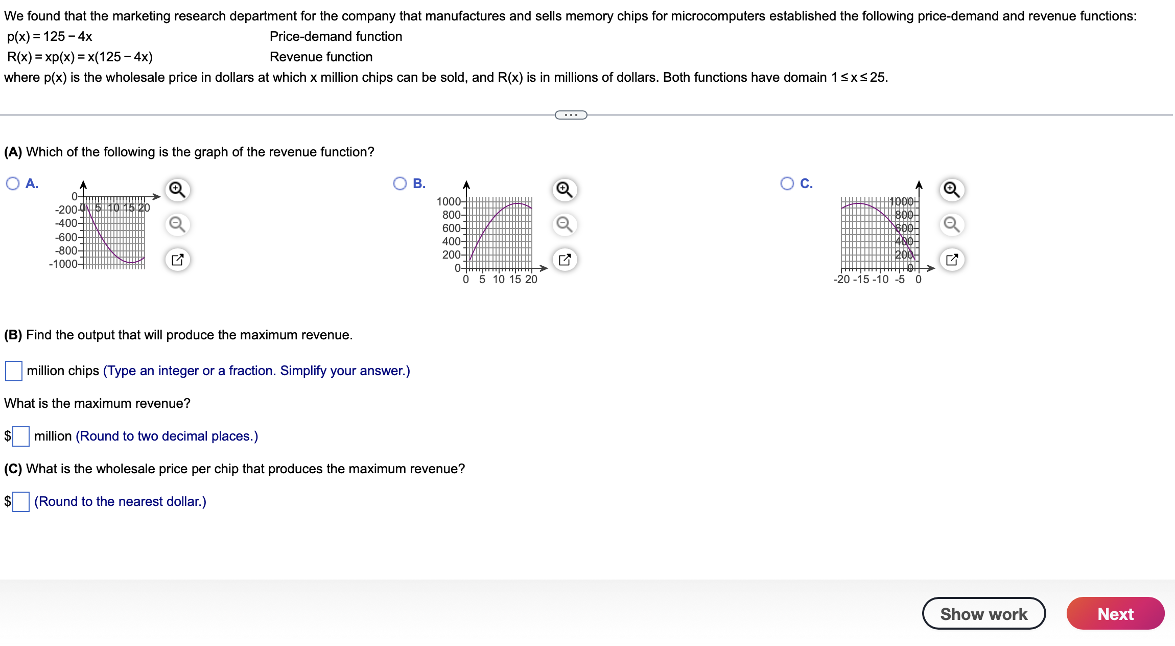 Solved We found that the marketing research department for | Chegg.com