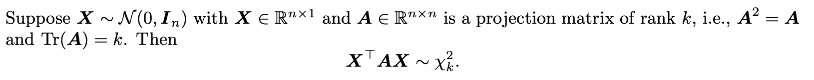 Solved Suppose X ~ N(0, In) with X E RnX1 and A E Rnxn is a | Chegg.com