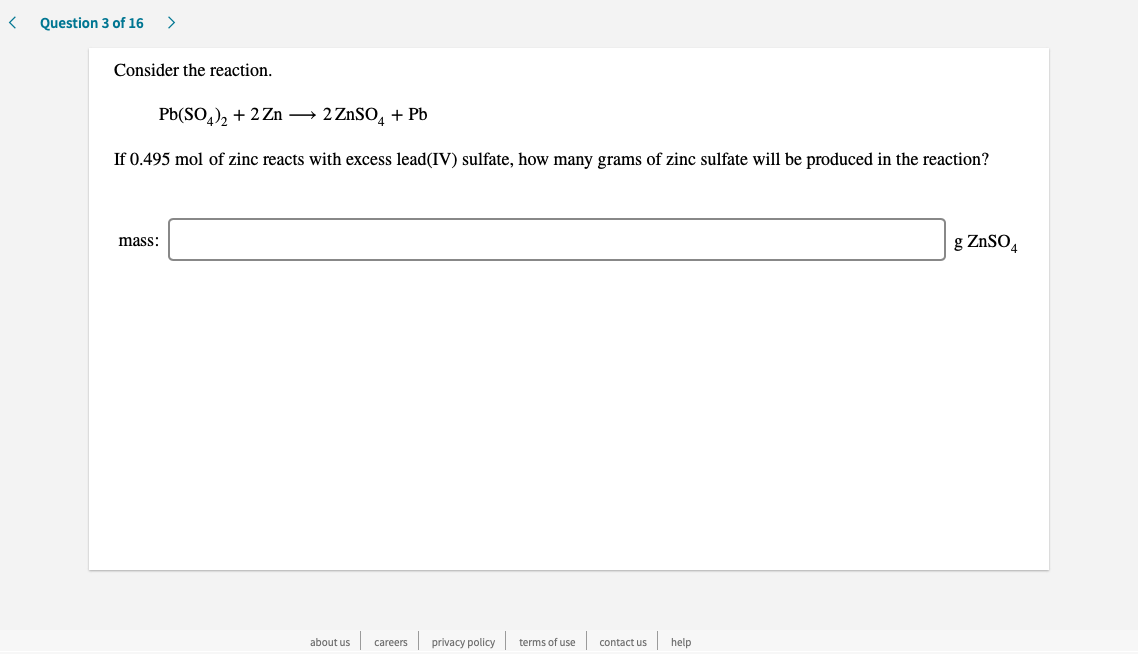 Solved Consider the reaction. Pb(SO4)2 | Chegg.com