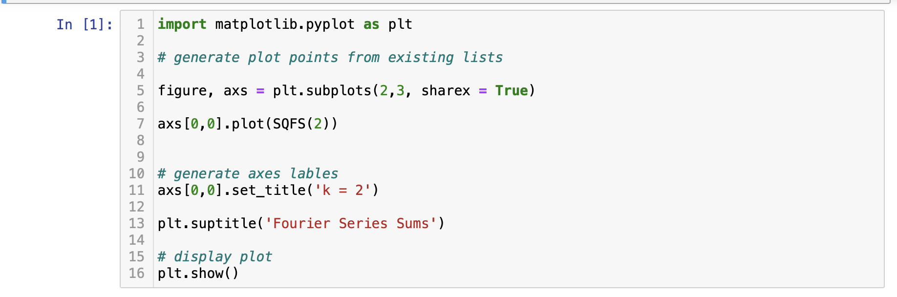 Solved Q6: Building on the code you developed so far, write | Chegg.com