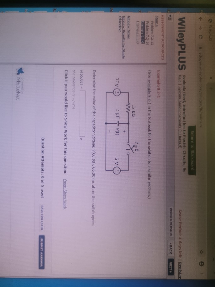 Solved WileyPlus + - C e dugen | Chegg.com
