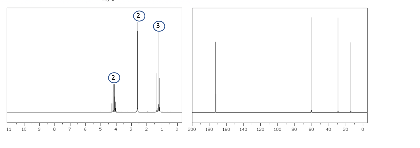 Solved Below are the IR, MS, 1H NMR and 13C NMR spectra of a | Chegg.com