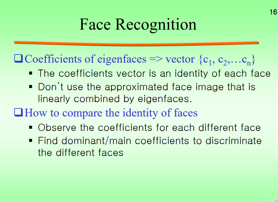 Solved Write a python code about Eigenfaces and | Chegg.com
