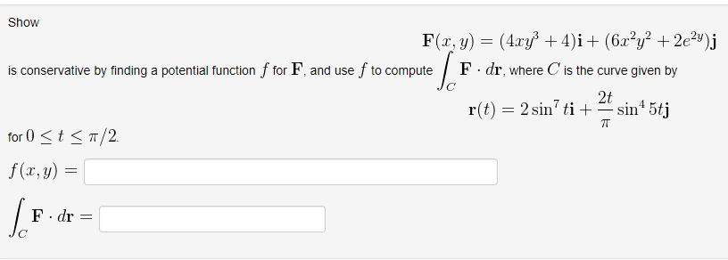 Solved F(x,y)=(3x−4y)i+3xj Ind C is the counter-clockwise | Chegg.com